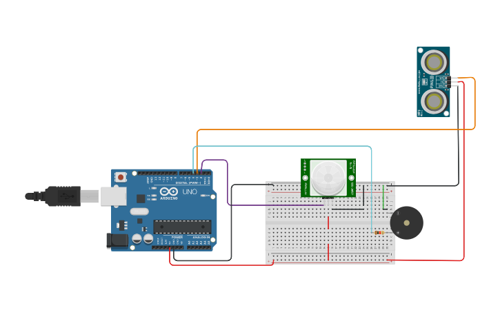Circuit design Bodacious Crift - Tinkercad