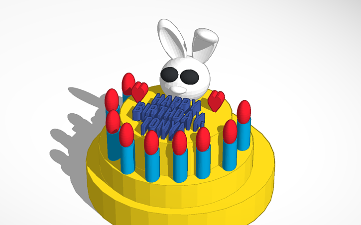 3D design Tony's OUT OF THIS WORLD AMAZING birthday cake!!! | Tinkercad