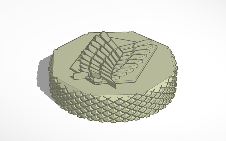 3D design grinder titan | Tinkercad