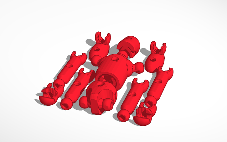 3D design Base figure x.75 - Tinkercad