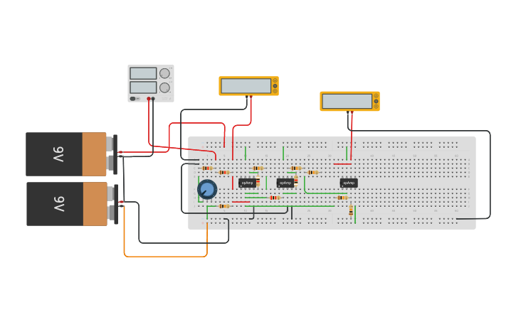 Circuit design proyecto 1 | Tinkercad