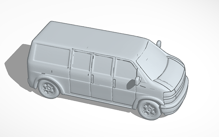 3D design Copy of 2015 Chevrolet Express - Tinkercad