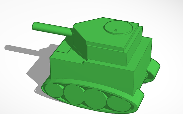 3D design Tinkered Tank | Tinkercad