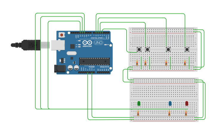 Circuit design quiz | Tinkercad