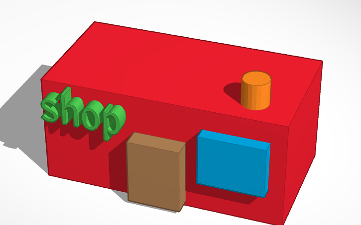 3D design shop - Tinkercad