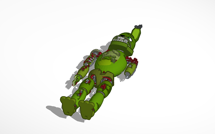 3D design Salvage Springtrap (For AnAnimdude64) (Inspired By Master ...