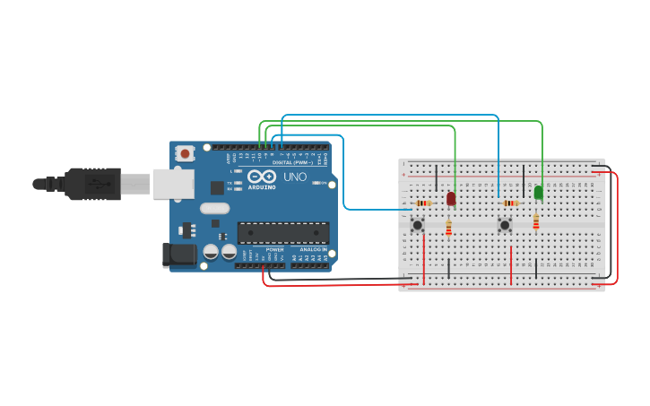 Circuit design arduino - Tinkercad