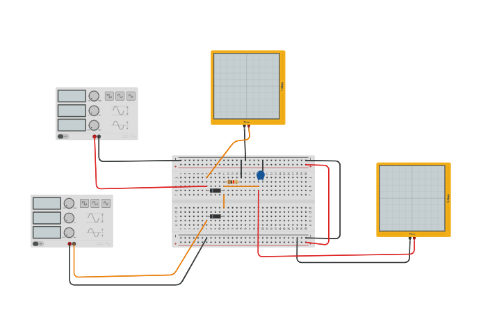 Circuit Design Full Wave Rectifier Tinkercad