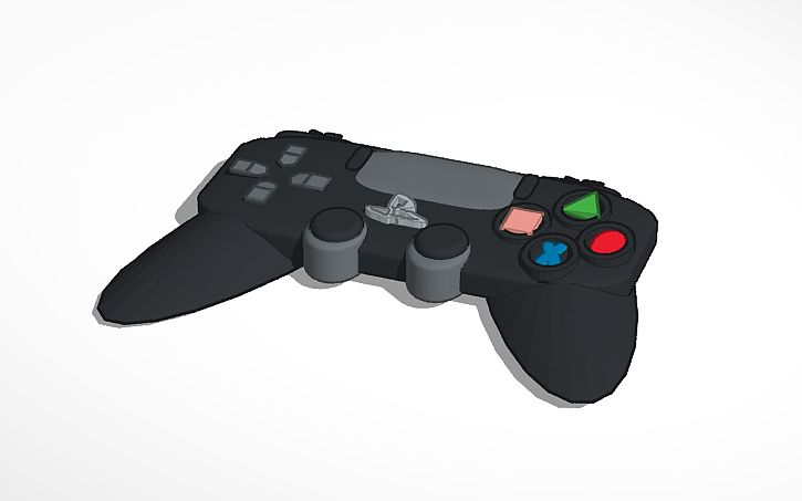 3D design ps4 controller | Tinkercad