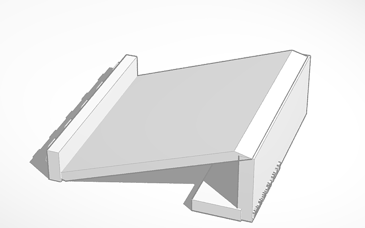 3D design Laptop stand ☆ - Tinkercad