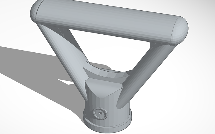 3D design shovel handle | Tinkercad