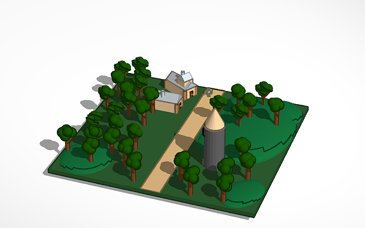 3D design Tower - Tinkercad