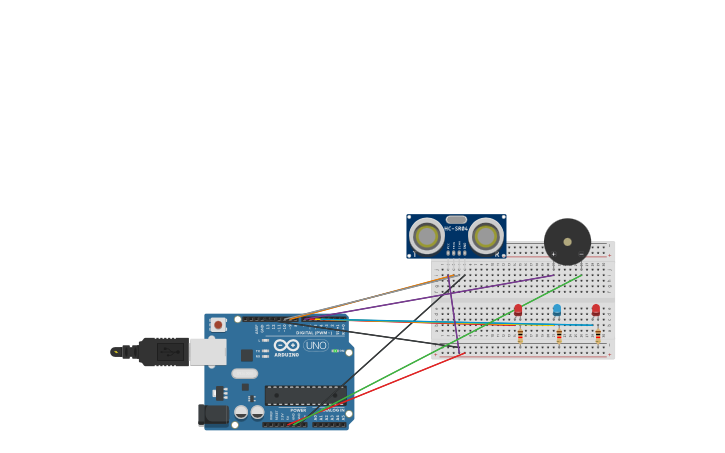 Circuit Design Hc Sr04 Tinkercad