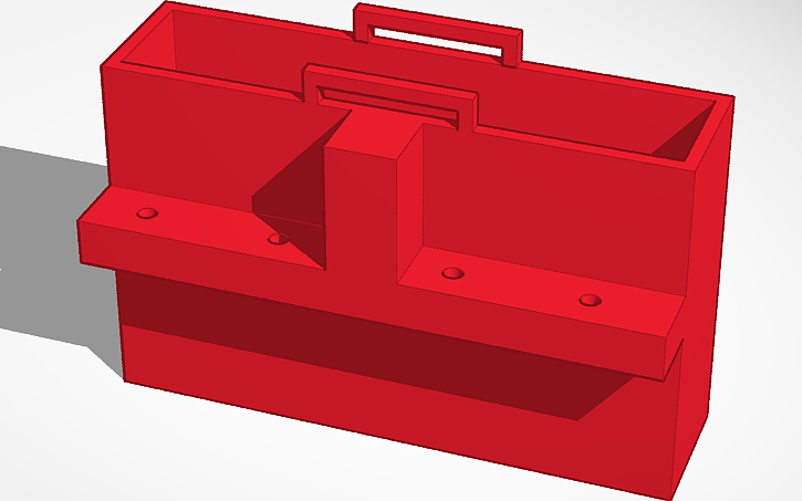 3D design Battery holder (11/10/24) - Tinkercad