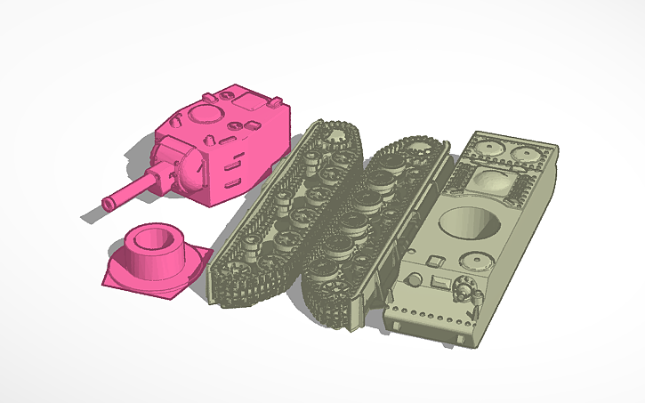 3D design KV2 1-100 - Tinkercad