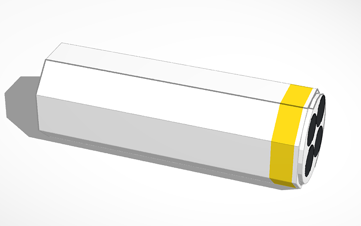 3D design Space Engineers Small Rocket Launcher | Tinkercad