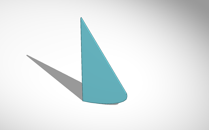 3D design Rocket Fins - Tinkercad