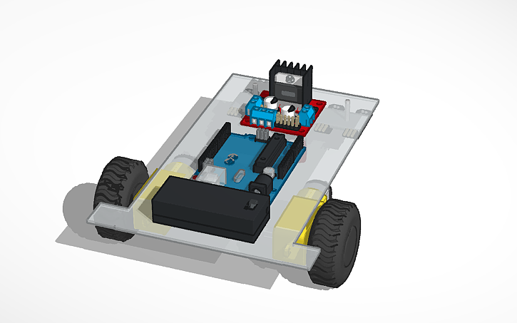 3D design CHASIS - Tinkercad 3D design CHASIS - Tinkercad