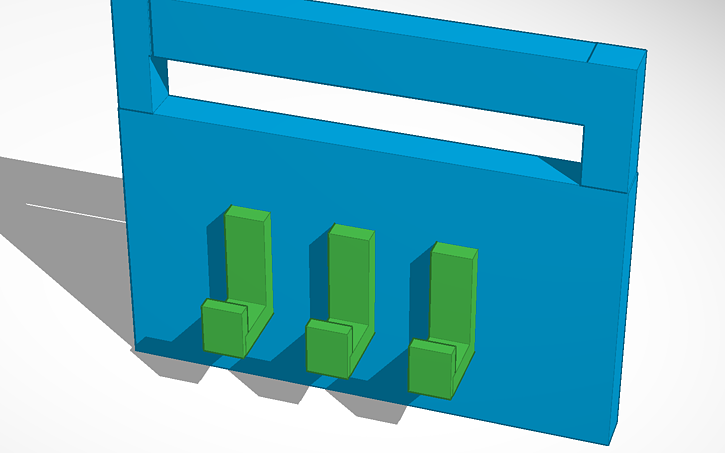 3D design Bag holder - Tinkercad