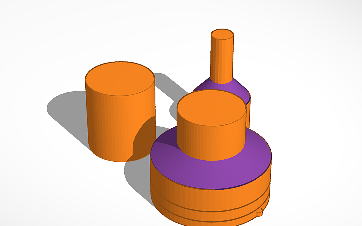 3D design Dyson V7-Blower180 HOLMAN 25mm PVC Pipe - Tinkercad