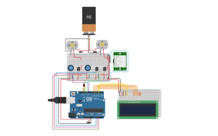 Circuit design SRC-Autobots-finals - Tinkercad