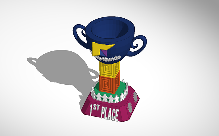 3D design Trophy - Tinkercad
