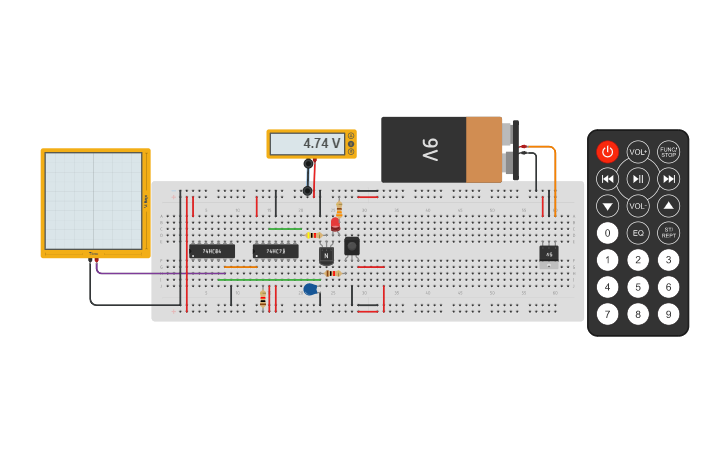Circuit Design On Off Device Tinkercad