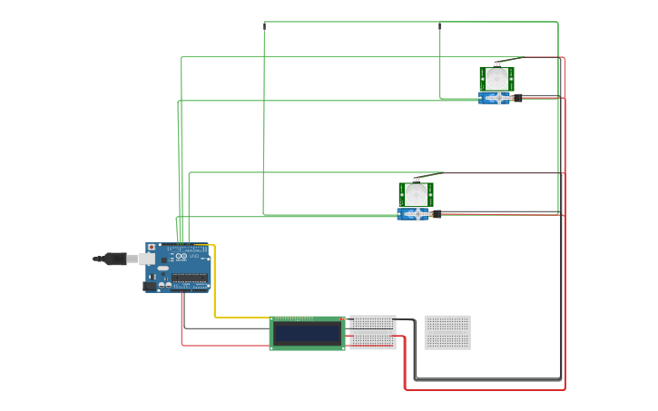 Circuit design IoT_MID_SEM | Tinkercad