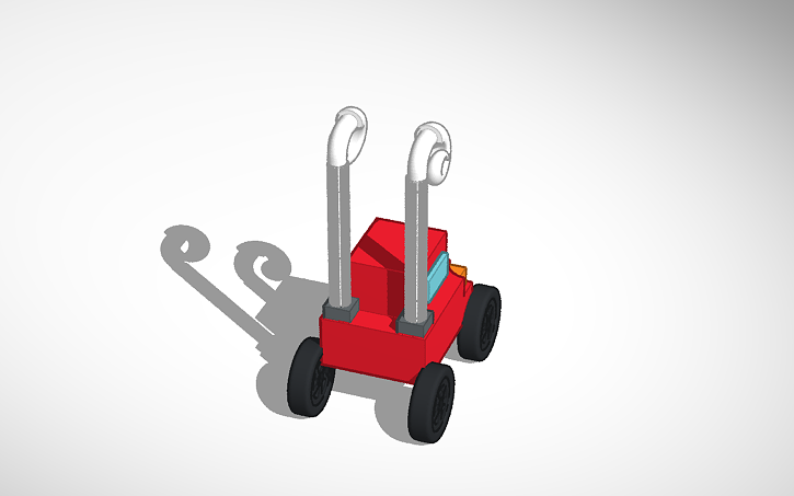 3D design monster truck - Tinkercad