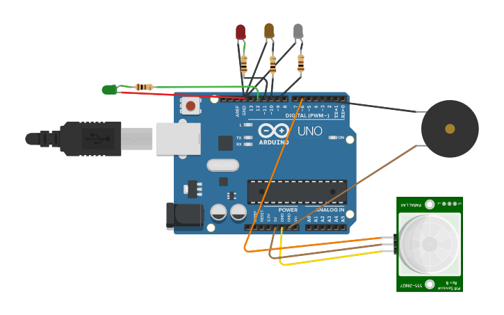 Circuit Design Detector Tinkercad