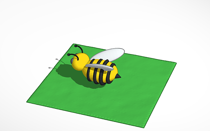 3D design Bee - Tinkercad