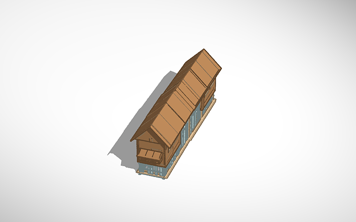 3D design Chicken Coop 2.0 (With another Chicken Coop attached to it so ...