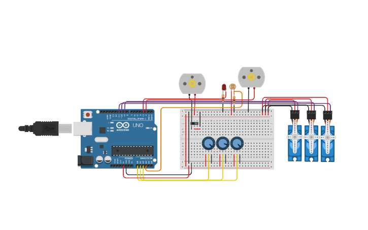 Circuit design PDAM MIFTAH ADI - Tinkercad