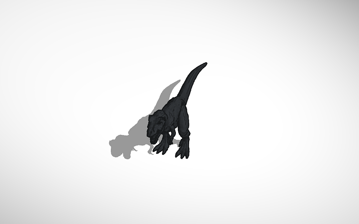 3D design t rex - Tinkercad