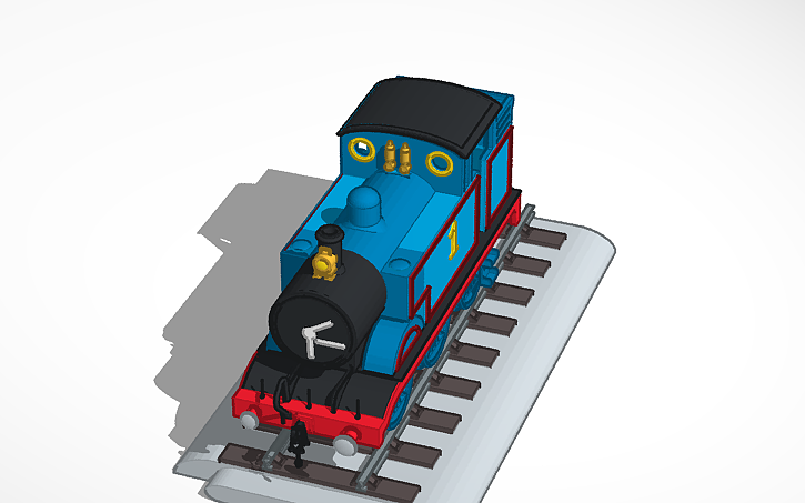 3D design Railway series Thomas - Tinkercad