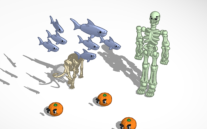 3D design Halloween - Tinkercad