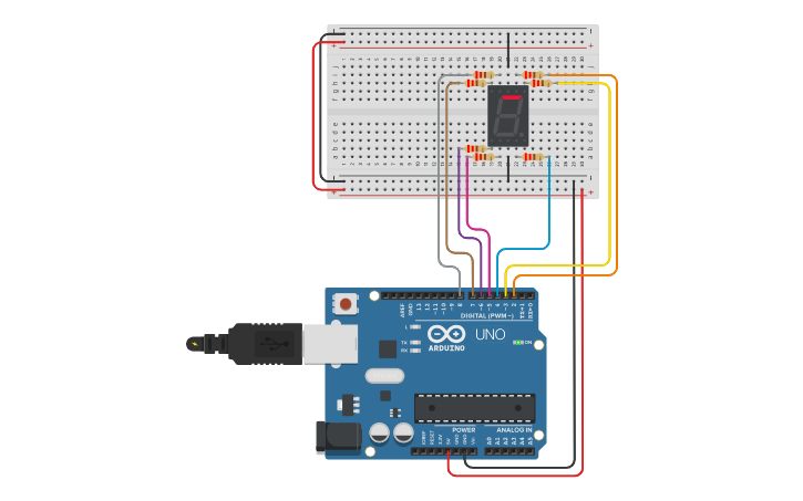Circuit design Aula 7 - Projeto 3 - Tinkercad