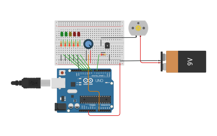Circuit design PARCIAL SPD 2 | Tinkercad