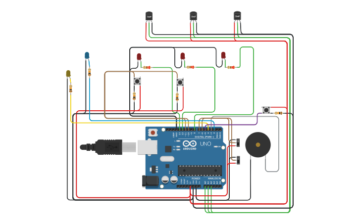 Circuit design Parcial | Tinkercad