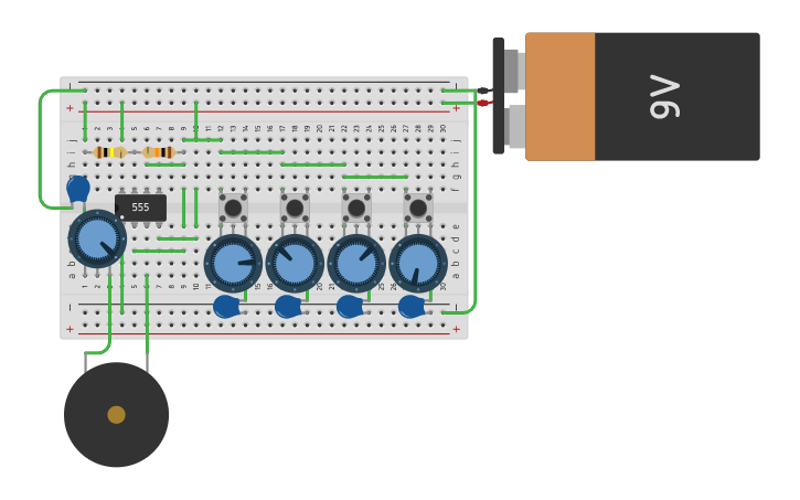 Circuit design Toy Organ Synthetizer - Tinkercad