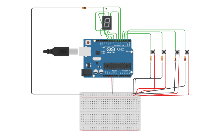 Circuit design 11 - Tinkercad