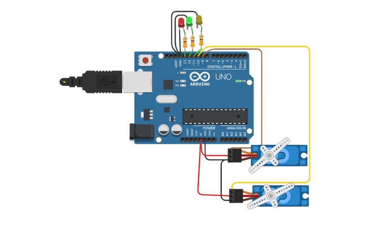 Circuit design LAB8.6 - Tinkercad