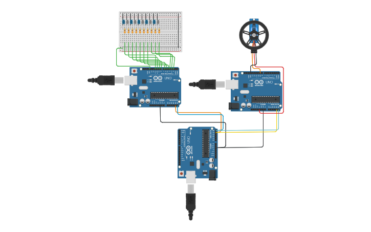 Circuit design Ejercicio comunicación entre 3 arduinos LED-MOTOR ... Circuit design Ejercicio comunicación entre 3 arduinos LED-MOTOR ...