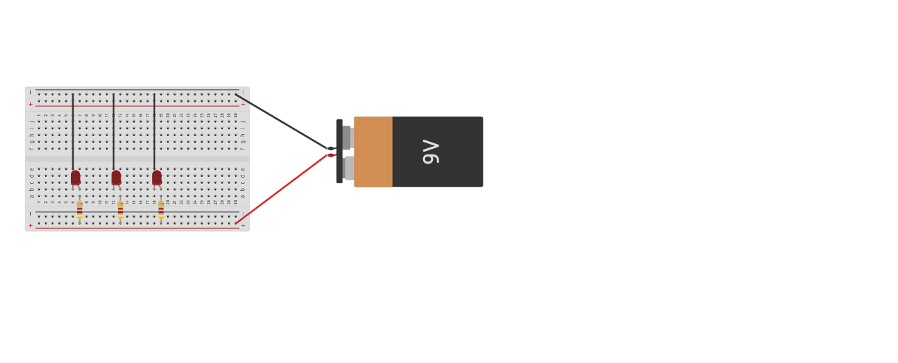 Circuit Design Parallel Circuit Tinkercad