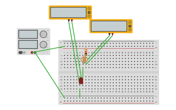 Circuit Design Controlling Resistances And Leds Tinkercad 5339
