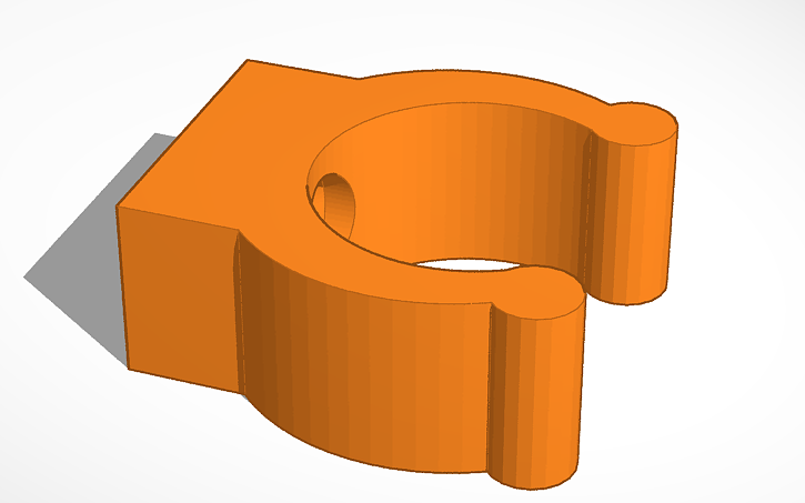 3D design support 25mm | Tinkercad
