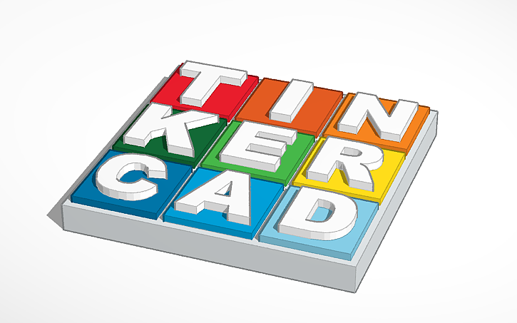 3D design Tinkercad Logo | Tinkercad
