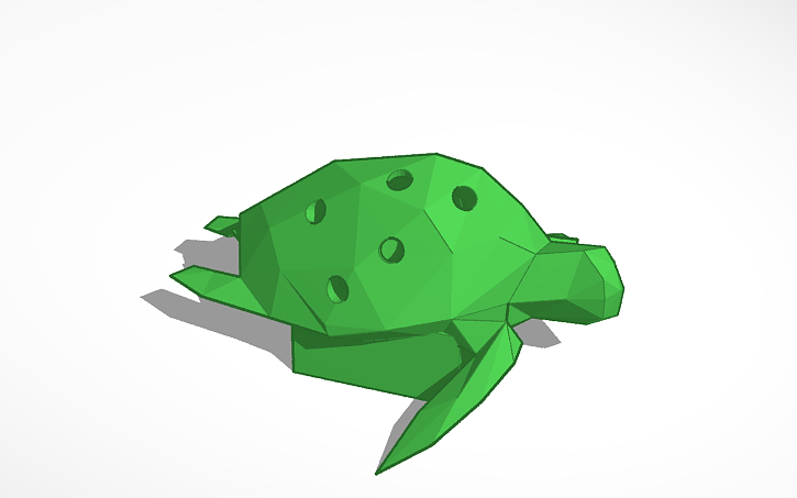 3D design Sara's Sea Turtle | Tinkercad