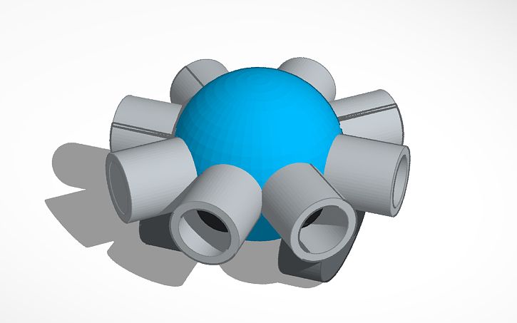 3D design Octo tank - Tinkercad