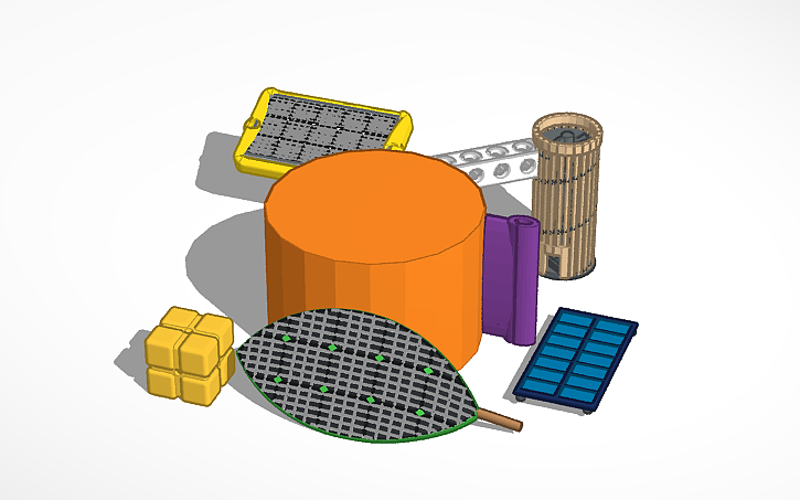 3d Design Solar Power Generator Tinkercad